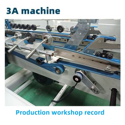 中国 純重量 約1300kg CQT-800WK-2 波紋紙箱 折りたたみ 機 粘着機 販売のため