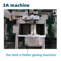 China CQT Automatic Glue Machine 220V for Box Folder Gluer Cardboard Box Making for sale