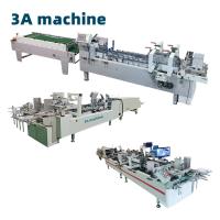 China Automatic Folder Gluing Machine for Straight Line Box Bottom Lock 1500mm for sale