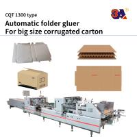 China Automatic Folder Gluing Machine for Straight Line Box Bottom Lock 1500mm for sale
