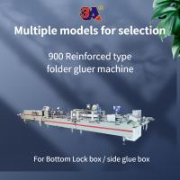 China CQT-900 Automatic Folder Gluing Machine for Side Glue Straight Line Box Bottom Lock 900mm for sale