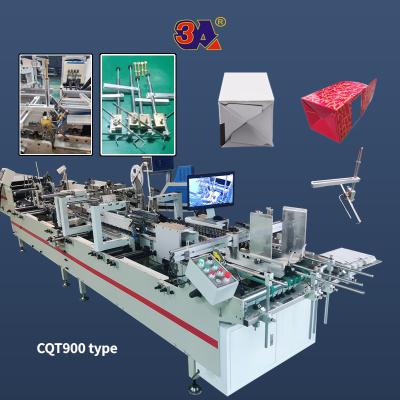 China Gluermachine voor golfkarton Kartonnen doos 4.5kw PLC kerncomponenten Te koop