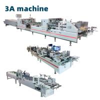 China Automatic Folder Gluing Machine for Corrugated Carton Boxes 1800mm Width for sale