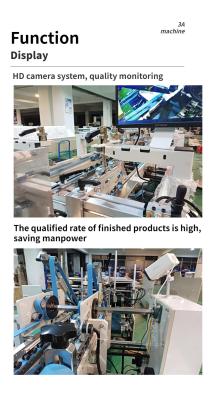 Cina CQT-900 Folding Box Machine Tipo migliorato Box Folding Glue per facile imballaggio del caso in vendita