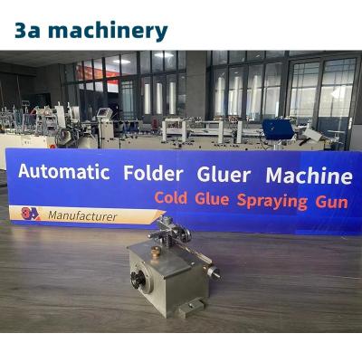 Cina Materiale di imballaggio di carta Funzionamento liscio Foldere Gluer Machine in vendita