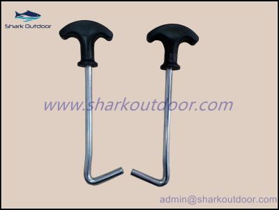 China Tent peg puller with black head for sale