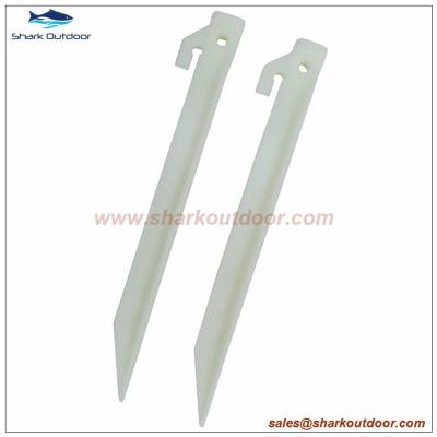 China Glow in the dark tent peg tent stake for sale