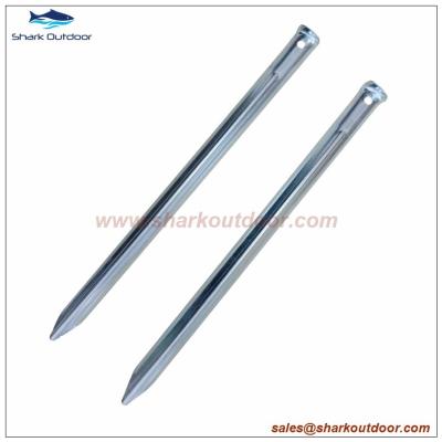 China V shaped steel tent peg tent stake 30cm for sale
