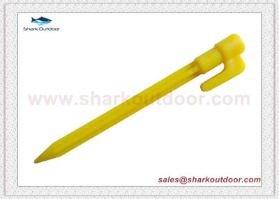 China Hot selling lightweight plastic tent peg from professional factory 6 in. for sale