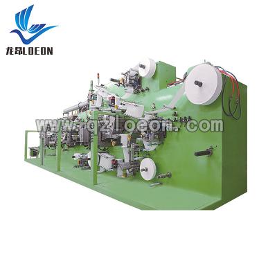 China Full Servo Women Disposable breast pad making machine for sale