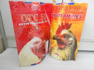 China OPP / VMPET / PE Stand up Metalized Aluminum Foil Pouch Packaging for sale