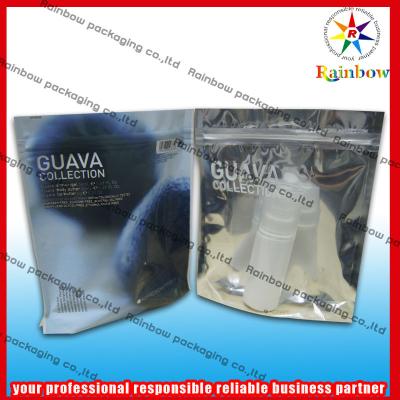 China Noni Mylar Cosmetic Packaging Bag , Bottom Gusset Pouch for sale
