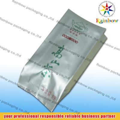 China PET /AL / PE Stand Up Tea Bags Packaging With Side Gusset for sale