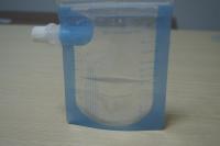 China Stand Up Spout Pouch Packaging With  Flat Bottom And Zip Lock for sale