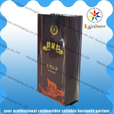 China Aluminum Foil Tea Bags Packaging Side Sealed With Color Printing for sale
