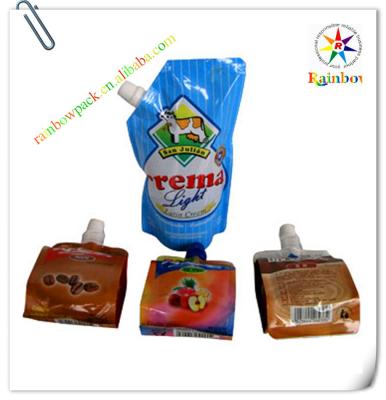 Китай Алюминиевая фольга стоит вверх кладет ЛЮБИМЧИКА в мешки/качество еды NY/PE с покрашенным печатанием продается