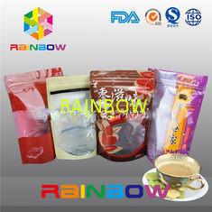 中国 ジッパー、食品等級ホイルの袋とのビーフ・ジャーキーのために包むクラフト紙の軽食袋 販売のため