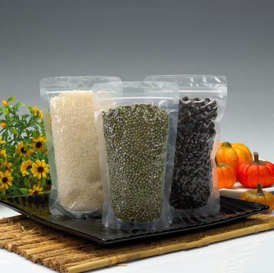 ジッパーとの Tranaparent を包むクルミ/軽食/米のプラスチック袋