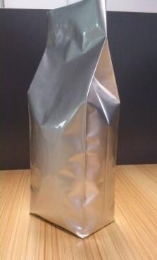China Plain Silver Bottom Plastic Pouches Packaging Recyclable Heat Seal for sale