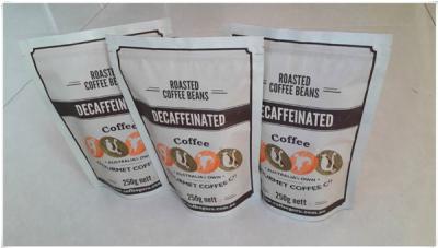 Cina Stia sui sacchetti di plastica che imballano lo zip per il chicco di caffè arrostito 250 grammi in vendita