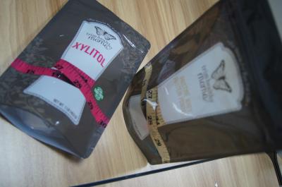 China Levántese el polvo plástico de la proteína/el Ziplock de empaquetado de encargo del bolso del azúcar/del edulcorante en venta