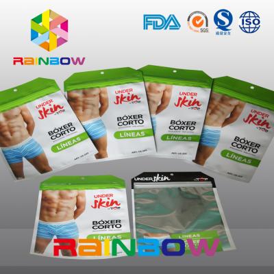 Китай Мешок фольги Mylar Ziplock для упаковывать подарка/одежды/мешка Noni Ziplock/полиэтиленового пакета нижнего белья продается