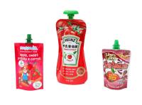 China Liquid Plastic Pouches Packaging for drinking / Flexible doypack pouch for sale