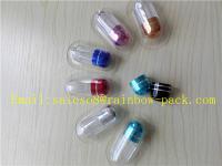 China Octagonal Shape 10ml Plastic Pill Bottles Empty Capsule Bottle For Single Capsule for sale