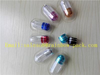 Bottiglie di compresse di plastica di forma ottagonale da 10 ml Bottiglie di capsule vuote per singola capsula