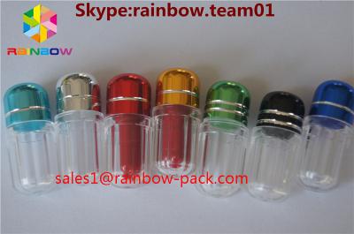China Bullet Sex Plastic Pill Bottles , hexagon plastic pill containers penis shape for sale