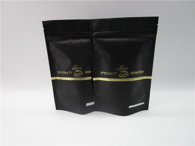 China Gravure Printed Standing Tea Bags Packaging With Valve , 250g / 500g / 1kg / 3kg for sale