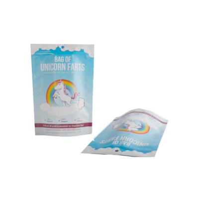 중국 지플락 백색 파랑을 포장하는 박판으로 만들어진 플라스틱 Alumimum 포일 주머니는 시니 경기를 합니다 판매용