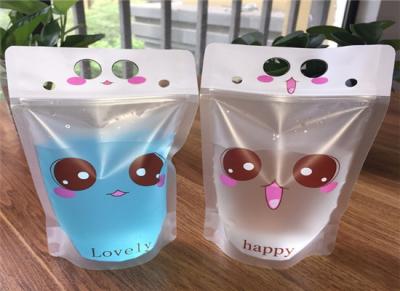 Китай Упаковка пластиковых мешков уровня продовольственной безопасности стоит вверх для молока/чая/сока продается