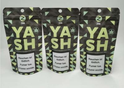 China Customized Standing Up Pouch Aluminum Foil Vacuum Empty Tea Packaging Bag With Zipper for sale
