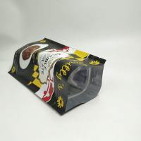 China Stand Up Snack Bag Packaging Three Side Seal Round Corner With Zipper for sale