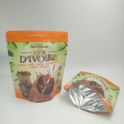 Nahrungsmittelgrad stehen oben Reißverschluss-Beutel Gravnre-Drucken für Plätzchen kundengebundene Größe