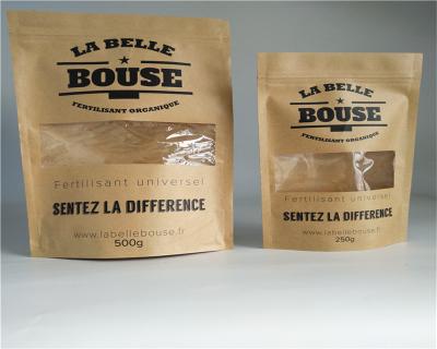 China Resealable Zipper Paper Food Bags High Strength Full Color Printing For Dried Fruit Nut for sale