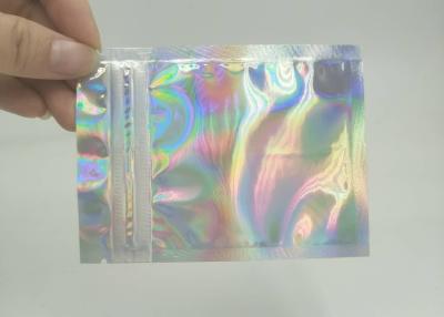 China Custom Printing Aluminum Foil Bags Plain Color SGS Certificated For Cosmetic Case for sale