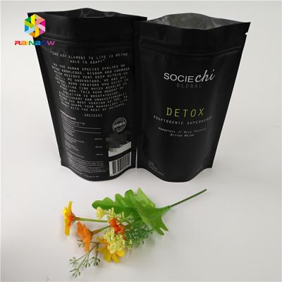 China Laminated Mylar Snack Bag Packaging , Aluminum Foil Zipper Bag For Beef  Powder Nut for sale