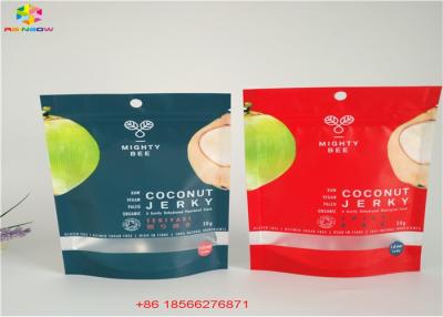 China Aluminum Foil Bags Plastic Pouches Packaging Three Side Sealed With Top k for sale