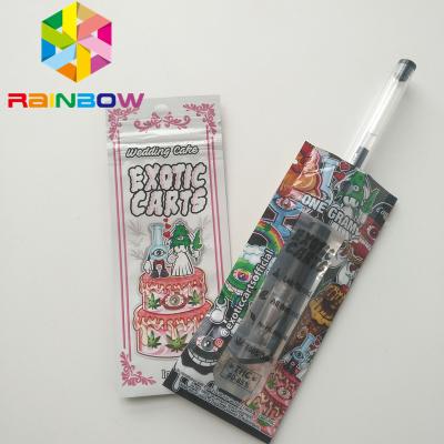 Minimylar-Ritssluitingszakken, Mylar-Voedsel Holografische Patroon van Vape van Verpakkings de Exotische Karren