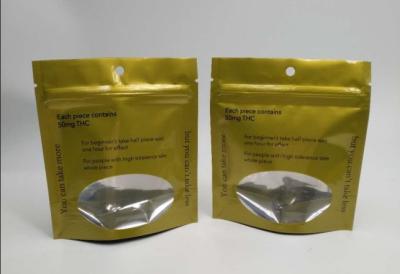 China Geruch-Beweis der mit Reißverschlussstehen oben Beutel-Öl-Unkraut-Hanf-Plastik für gummiartige Bärn-Süßigkeit Edibles zu verkaufen