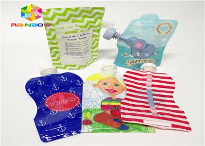 Китай Алюминиевая фольга стоит вверх подгонянная упаковка мешка Споут печатающ пластмассу 120мл продается