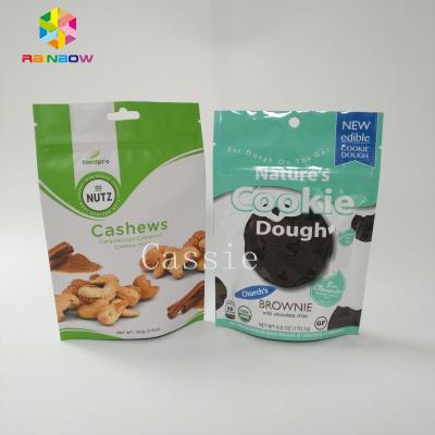 Chine L'impression de gravure tiennent la serrure de tirette de sac de papier d'aluminium adaptée aux besoins du client pour la nourriture de poudre à vendre