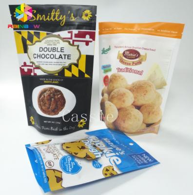 Chine Les sacs faits sur commande de haute résistance de casse-croûte, tiennent l'emballage de poche pour la soudure à chaud d'écrous à vendre