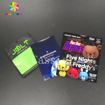 China Three Sides Sealed k Stand Up Pouches Glossy Printing Cosmetic Facial Mask Packaging for sale