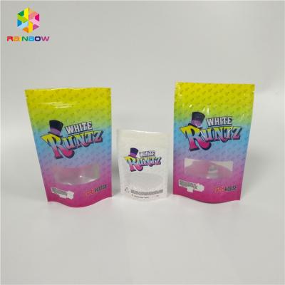 包む上のジッパー ロックの健康食品食品包装のための明確な窓ホイル袋