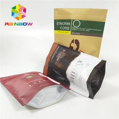 China Laminated Material Food Plastic Pouches Packaging Aluminum Foil With Valve for sale