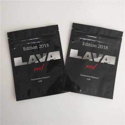 China Sugar Cane Bean Foil Pouch Packaging Hair Ties Sachet Little Tiny Pin Bag CMYK Printing for sale