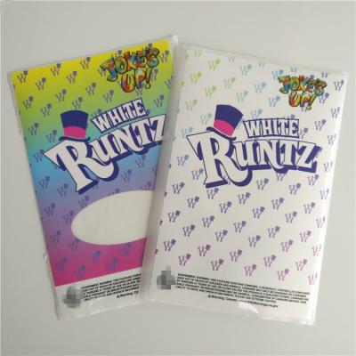 De aangepaste Voor het drukken geschikte Etiketten krimpen het Document van Omslag de Witte Runtz Mylar Druk van de Stickersgravure